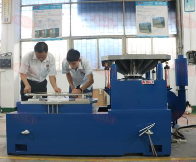China Abanador aleatório da tabela do teste de vibração dos testes de choque do seno para baterias do veículo elétrico à venda