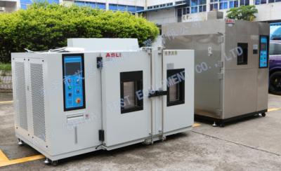 Cina Prova ambientale elettronica del calibratore di umidità di temperatura della camera di calore di umidità dell'apparecchiatura di collaudo del macchinario dei prodotti in vendita