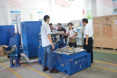 China Sistema eletrodinâmico de alta frequência do abanador para o teste de vibração vertical da bateria à venda