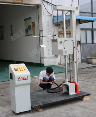 Cina Attrezzatura di prova di caduta libera di caduta per prova di goccia d'imballaggio del cartone in vendita