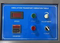 China Simulated Transport Vibration Testing Machine 100-1000kg Load 25.4mm Amplitude Package Box Test for sale