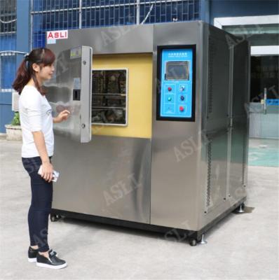 Cina Un tipo camera di due zone dello shock termico dell'acciaio inossidabile con capacità di rendimento elevato in vendita