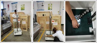 China Het de verpakkende Machine van de Dalingstest/het Effect van de Dalingsbal het Testen Meetapparaat van de Laboratoriumdaling Te koop
