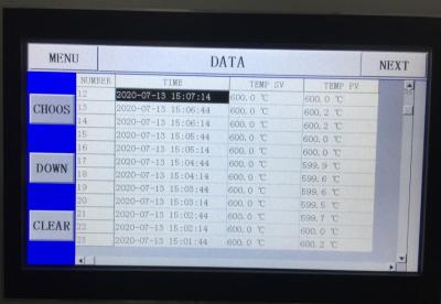 Cina Forni ad alta temperatura SS304 con l'allarme di interruzione di corrente in vendita
