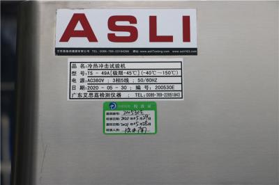 Cina Camera di prova dello shock termico della camera di umidità di bassa temperatura e di livello in vendita