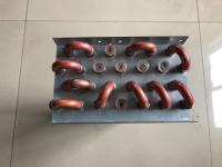 China Finned Split Hydrophilic Copper Condenser Coil Micro Channel for sale