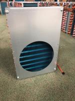 China Finned Split Hydrophilic Copper Condenser Coil Micro Channel for sale