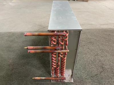 Cina Mini congelatore scambiatore di calore a pinne tubo di piastra galvanizzata in vendita