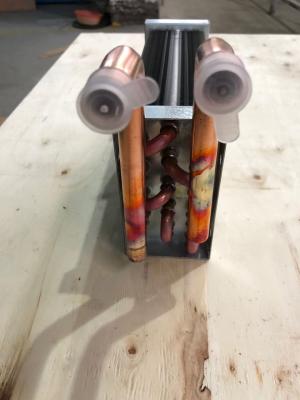 Cina Mini Chiller Evaporatore di alluminio AC condensatore bobina pin in vendita