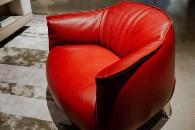 China Modern furniture living room leisure recliner armchair suitable for villa and apartment projects for sale