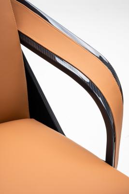 China Custom Luxury Lounge Chair With Plush Upholstery For Modern Relaxation Spaces for sale