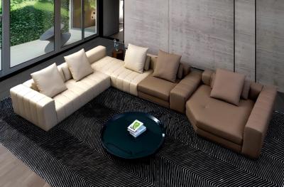 China Modern Minimalist Piano Key Modular Sofa, Combination Sectional Sofa for Living Room & Villa for sale