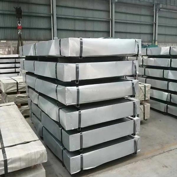 AiSi GI Z275 Dx51d Piastre di metallo galvanizzate di copertura Piastre di acciaio rivestite di zinco
