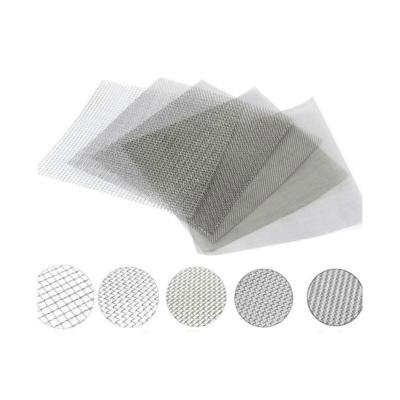 Cina 1 5 10 20 25 40 50 60 65 70 75 100 110 120 Microne Filtro di acciaio galvanizzato Metallo rete di filo quadrato tessuto in vendita