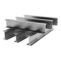 China Customizable Web Width 12m Length Hot Rolled Carbon Steel Universal Beam for Structure Construction for sale