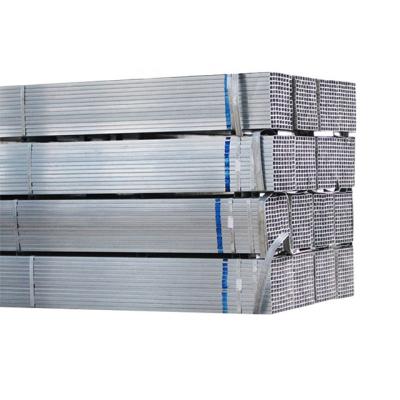 China ISO9001 Certified Hot Pre-Galvanized DN25 DN32 DN40 SGCC Sgcd Z120 Rectangular/Square Galvanized Steel Pipe 6.4M Length for sale