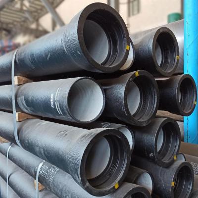 China 300MPa Yield Ductile Iron Pipes for Water Pipelines and Sewerage Applications BS EN 545 Pressure Class k9 k12 Versatile for sale