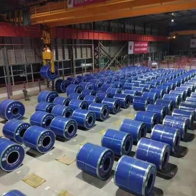 China PPGI Spulen Farbbeschichtete Stahlspulen Z275 Metalldachplatten Baumaterialien für den Biege- und Standardverpackungsdienst zu verkaufen