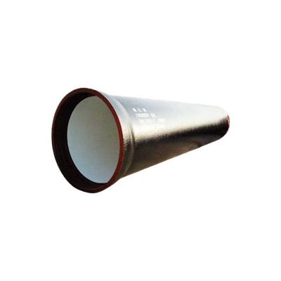 China Customized DN80 DN500 DN2600 Cement Lined Ductile Iron Pipe Round Length 1-12M for sale