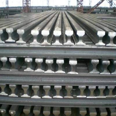 China 6-12M Length Light Steel Rail For Mine Wagon Rail Track Construction for sale