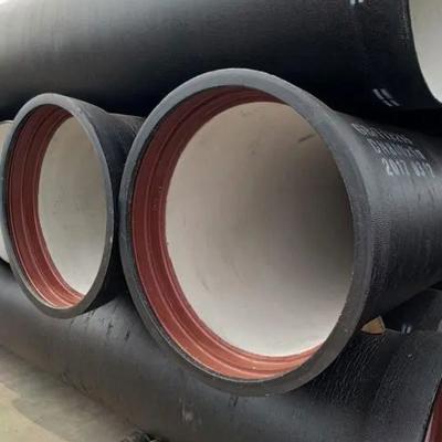Cina ISO 2531 En545 En598 Classe K7 K9 Tubo per acqua di ferro duttile Tubo di ferro duttile in vendita