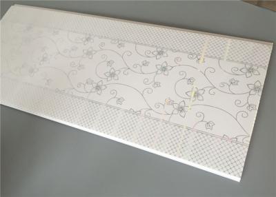花の設計プラスチック天井シート、防水天井板ポリ塩化ビニール30cm×7mm