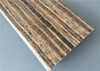 China Multi Function Plastic Laminate Panels / Pvc Ceiling Planks Fireproof 8 Inch for sale
