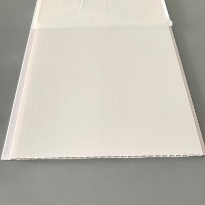 China 10 inches real matt white pvc ceiling panels hot stamping for interior decorative for sale