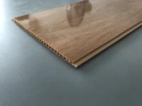 China Hot Stamping Multi Function PVC Wood Panels Flat Shape 8 Inch Damp Proof for sale