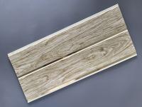 China Customized Plastic Bathroom PVC Wood Panels , Bathroom Ceiling Cladding Panels for sale