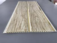 China Customized Plastic Bathroom PVC Wood Panels , Bathroom Ceiling Cladding Panels for sale