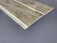 China Customized Plastic Bathroom PVC Wood Panels , Bathroom Ceiling Cladding Panels for sale