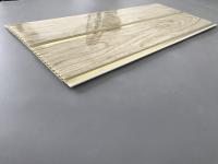 China Customized Plastic Bathroom PVC Wood Panels , Bathroom Ceiling Cladding Panels for sale