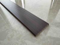 China Fireproof Residential / Commercial Buildings Solid Plastic Skirting Board Dependable Durable for sale