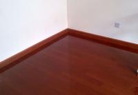 China 8cm Width Plastic Skirting Board Easy Clean Anti Scratch for sale