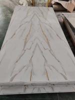 China UV marble sheets 3mm thickness PVC solid covering for background for sale