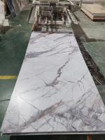 China UV marble sheets 3mm thickness PVC solid covering for background for sale