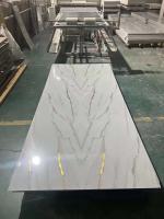 China PVC marble sheet SPC stone plastic wall panel eco-friendly UV coating marble sheets interior wall decorative material for sale