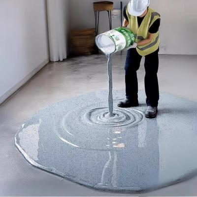 China Factory self-leveling Epoxy resin floor for finish quartz colored sand Terrazzo coating Eco-friendly painting for commercial use for sale