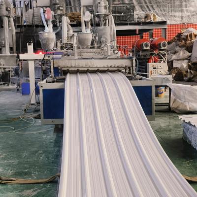 China Thermal insulation UPVC roofing sheets factory sale 1130mm UPVC roof sheet best choice plastic sheet for roofing manufacturer of UPVC roofing for sale