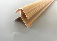 China Outside Extruded Plastic Profiles / PVC Profiles For Ceiling and Wall Corner for sale