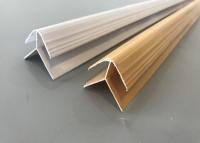 China Outside Extruded Plastic Profiles / PVC Profiles For Ceiling and Wall Corner for sale