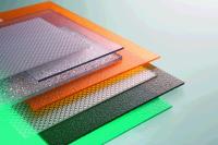 China Sunproof Polycarbonate Solid Sheet For Bus Shelters / Poster Protection for sale