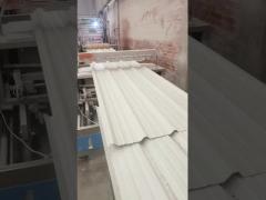 Fast installation synthetic resin tiles white UPVC roofing sheets manufacturers PVC roof tile 2mm PVC plastic sheets for roofing Popular tejas de UPVC a Latina America
