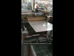 high intensity white pvc ceiling tiles for bathrooms various colors / patterns