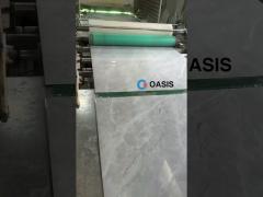 grey color uv marble wall panel waterproof plastic marble board for bathroom