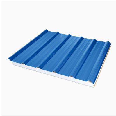 China Blue Roof Sandwich Panel Corrosion Resistant Decorative Sandwich Panel for sale
