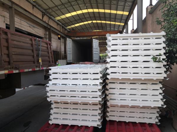 Quality Non Toxic Insulation Sandwich Panel Environmentally Friendly Fire Rated Roof for sale
