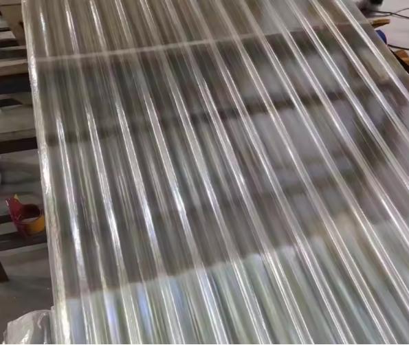 Quality Customized PVC Transparent Roofing Sheet UV Protection Clear Plastic Roof Sheet for sale