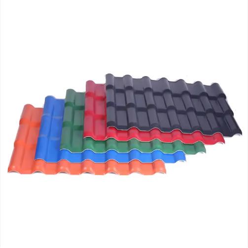 Quality 2.5mm - 3.0mm Thickness Color Roof Tiles Customized Lightweight Tiles For Roof for sale